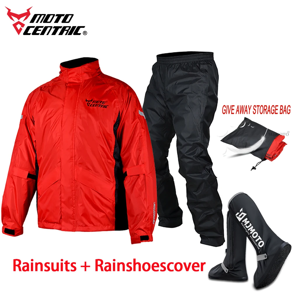 Rainsuits-Rainshoescover-Set-Motorcycle-Raincoat-Rainstorm-Protection ...