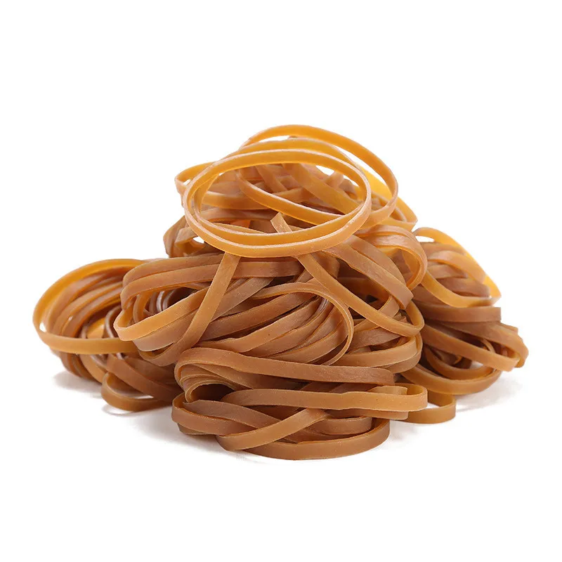 60-5mm-Nature-Elastic-Rubber-Bands-Fasteners-for-Office-School ...