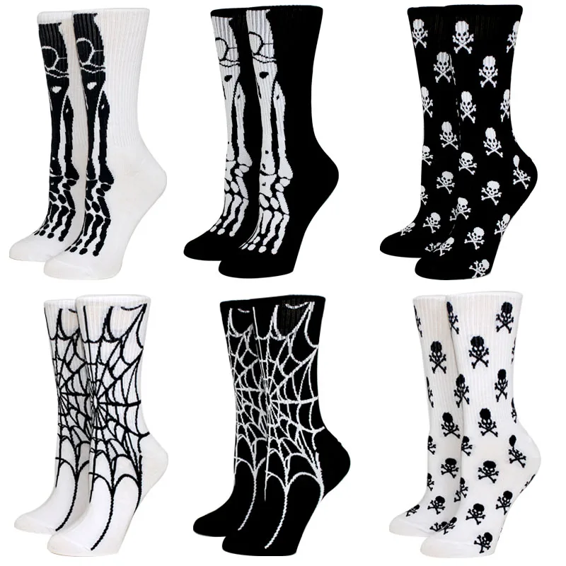 Calcetines-largos-de-Halloween-para-hombre-y-mujer-calcet-n-informal ...