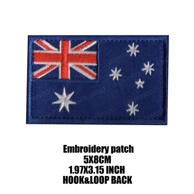 Australia Camouflage Kangaroo IR Infrared Reflective Patch PVC Tactical ...
