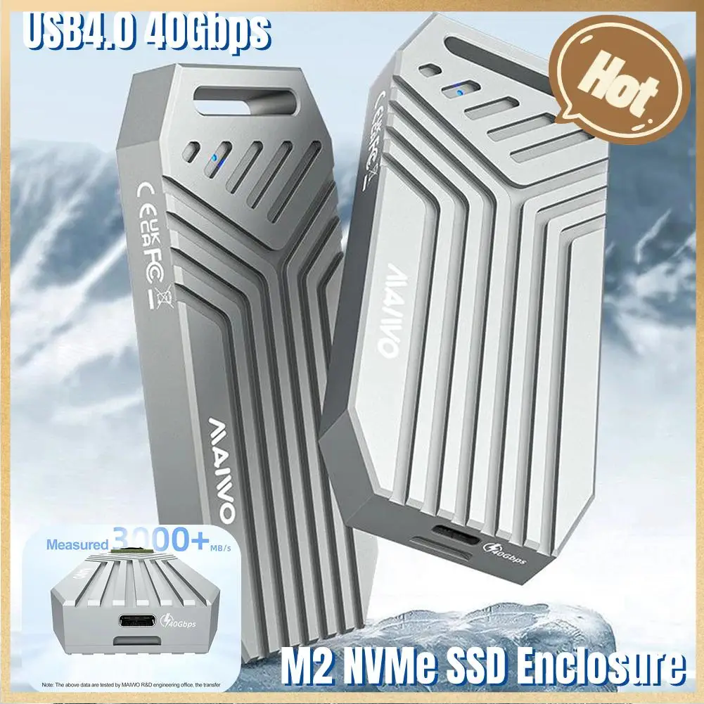 M2-NVMe-SSD-Enclosure-USB4-0-40Gbps-External-Solid-State-Disk-Box-NVME ...