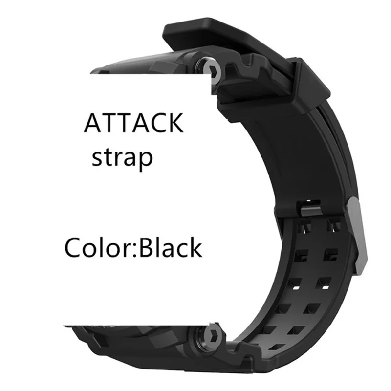 LOKMAT ATTACK srtap strap TPU removable watch wristband denim blue camo ...