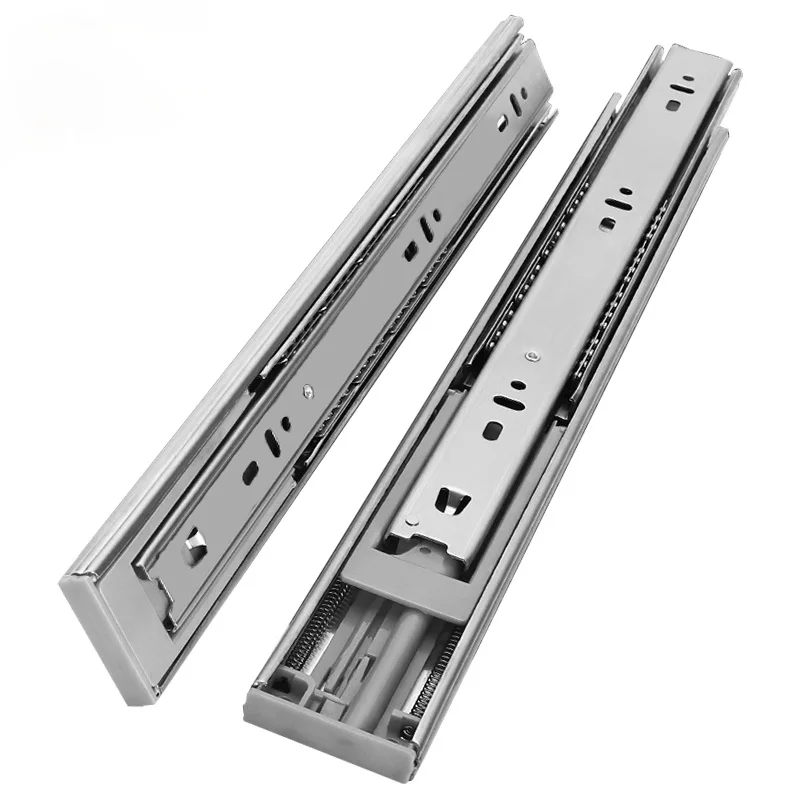 10 22" Stainless Steel Drawer Slides Soft Close Track Cushioned Silent ...