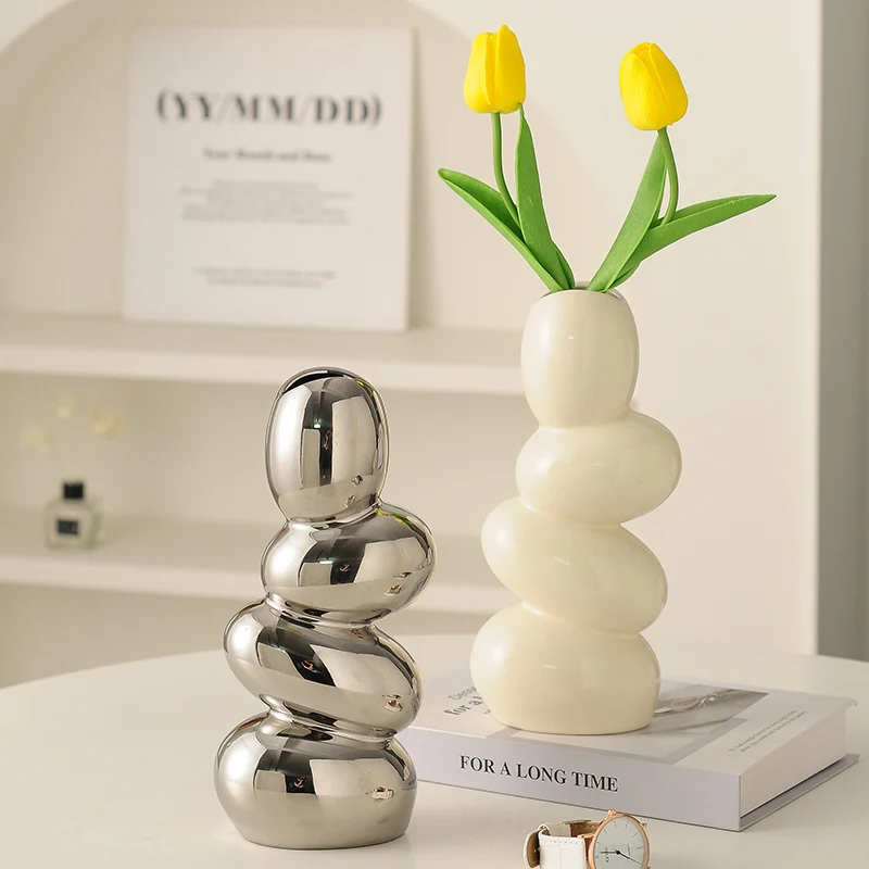 High-Luxury-Vases-Nordic-Home-Ceramics-Desk-Hydroponics-Vase-Modern ...