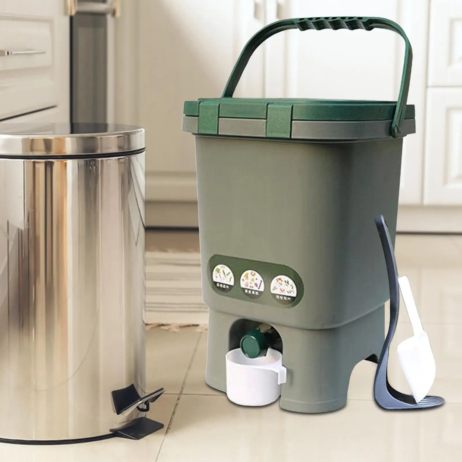 Compost-Bucket-Trash-Can-Durable-Composting-Container-for-Camping ...