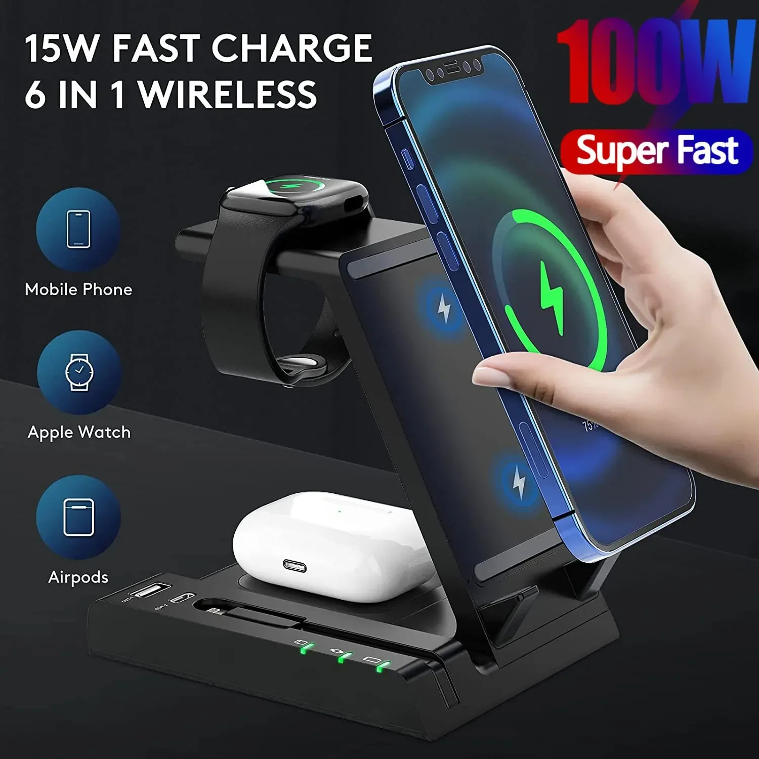 100W-Six-in-One-Wireless-Charger-Desktop-Multi-Function-Mobile-Phone ...