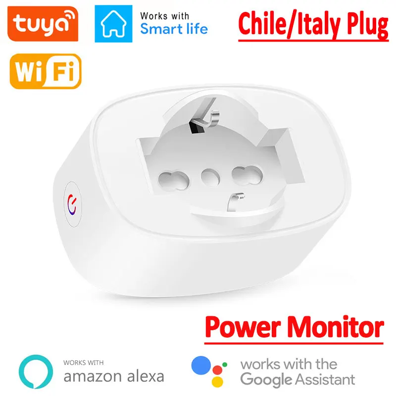 16A-Chile-Italy-Smart-Wifi-Power-Plug-Smart-Wifi-Wireless-Socket-Outlet ...