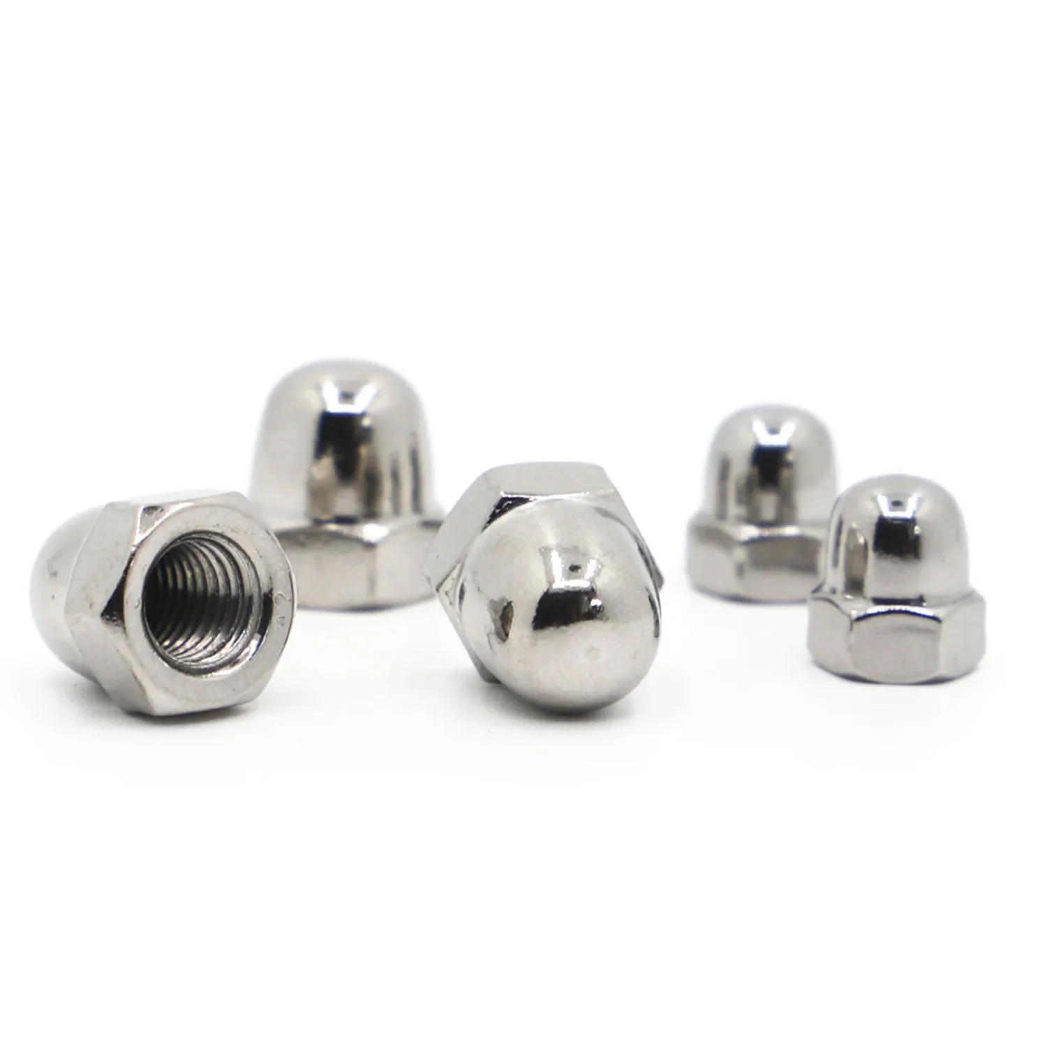 Acorn-Cap-Nut-M3-M4-M5-M6-M8-M10-M12-M14-M16-304-Stainless-Steel ...