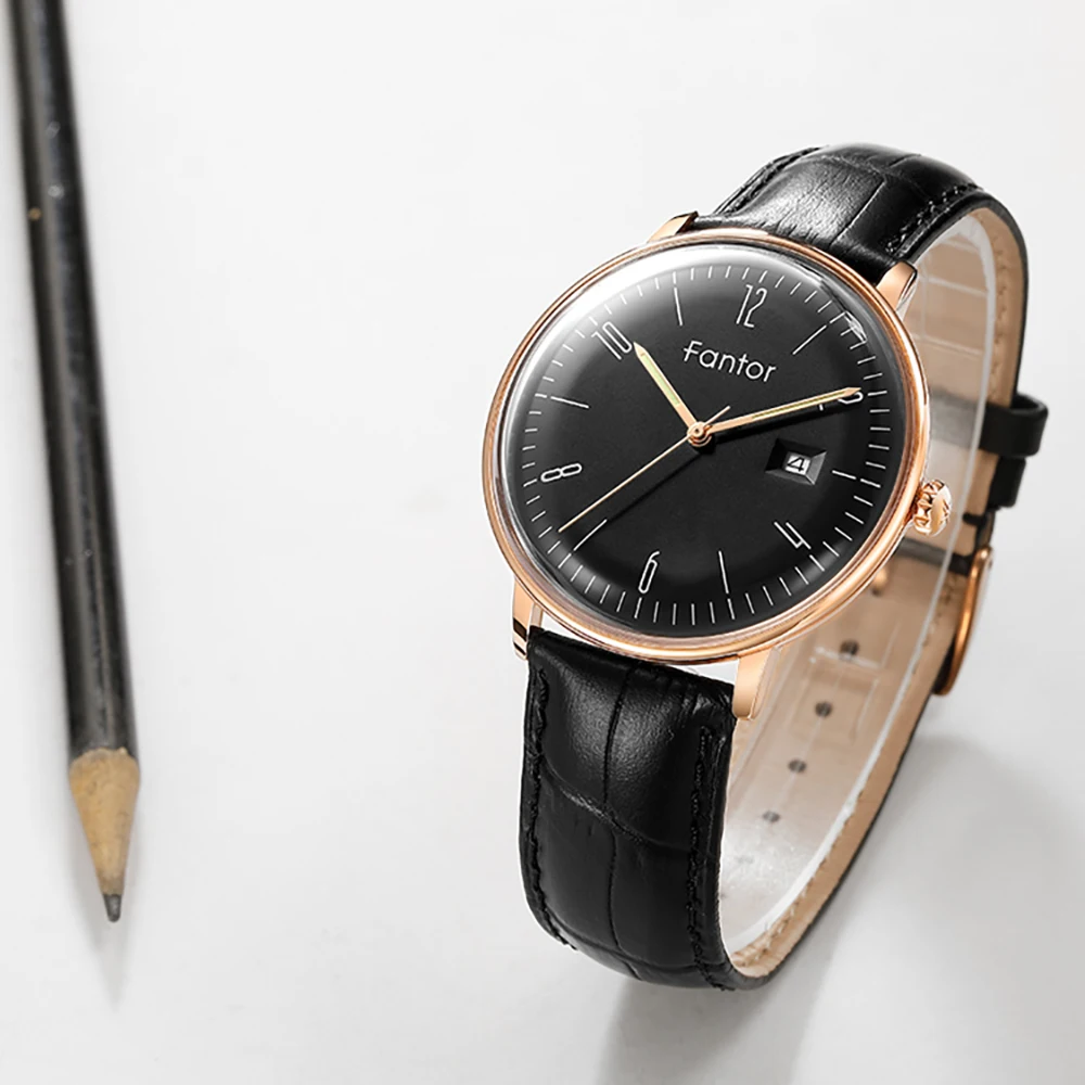 Relojes-casuales-sencillos-para-hombre-con-correa-de-cuero-de-cuarzo ...