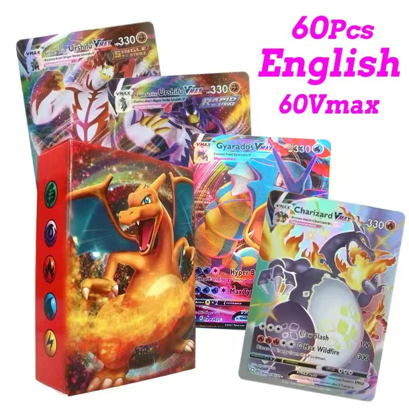 Cards Vmax Vstar GX EX Energy Toys Card First Generation Charizard ...