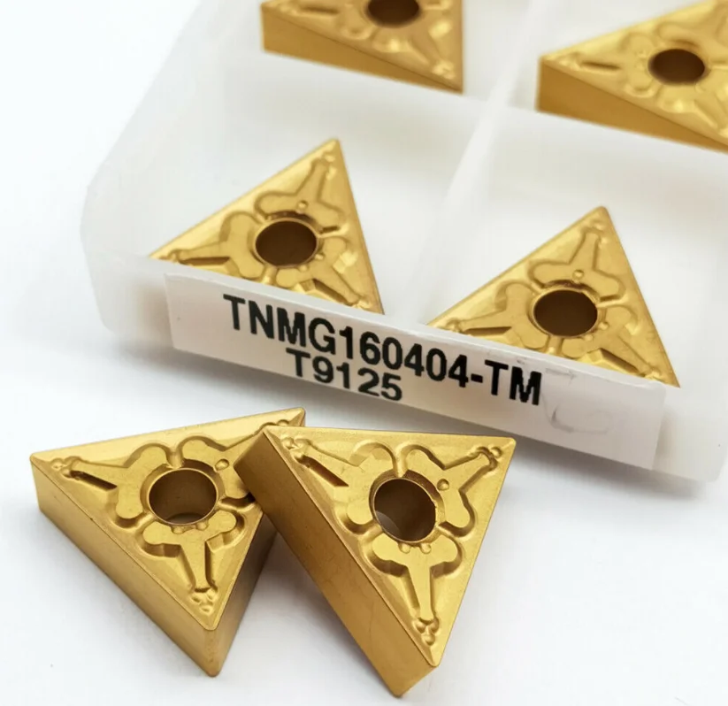 ORIGINAL 10PCS CARBIDE INSERT TNMG160404-TM T9125