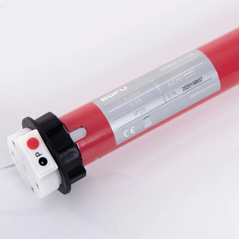 BOFU ERB25 rechargeable 1.5Nm battery tubular motor with 12.6v adpter ...