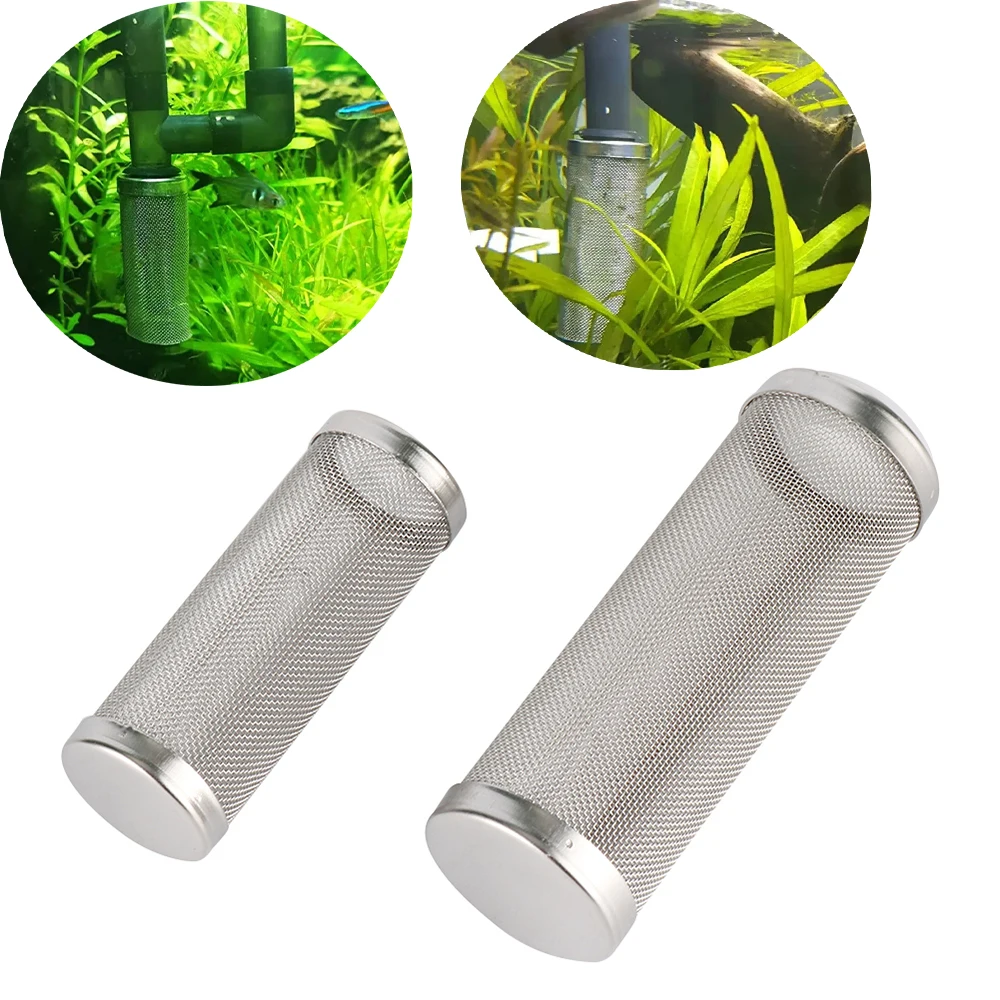 12-16Mm-Aquarium-Inflow-Inlet-Filter-Stainless-Steel-Mesh-Net-Guard ...