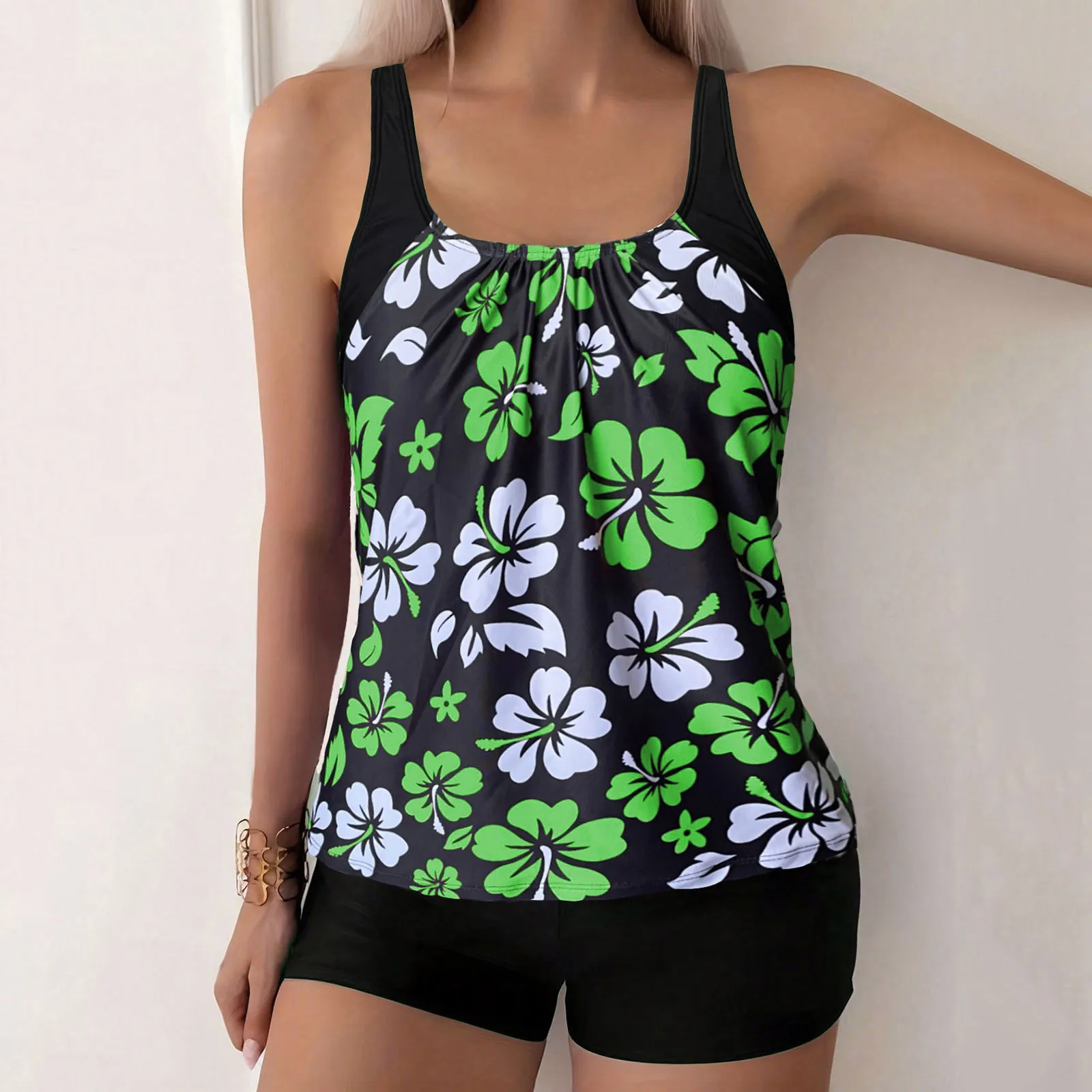 Slimming Two Piece Swimsuits For Women Women'S Swimwear Tankini 2 Piece ...