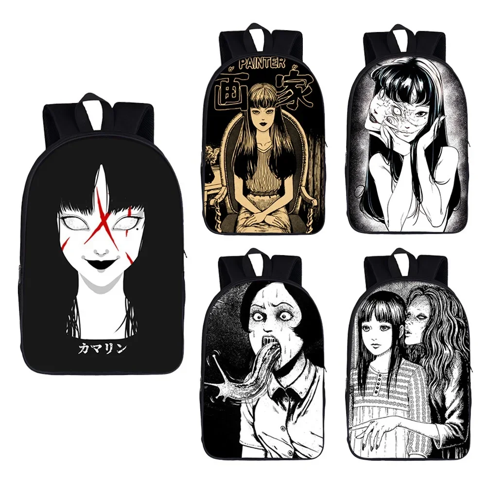 Japanese-Horror-Manga-Backpack-Women-Men-Rucksack-School-Bags-Shintaro ...