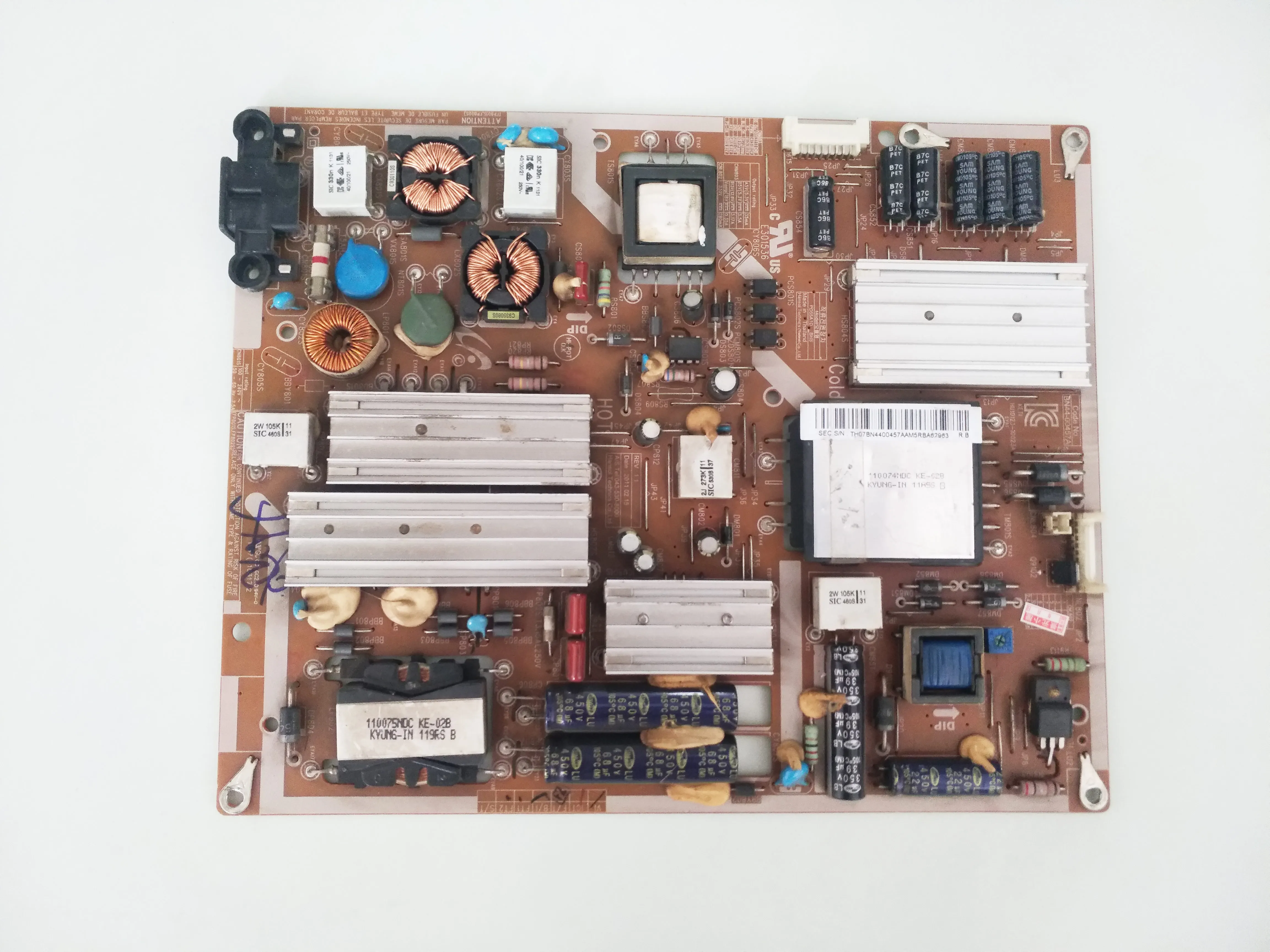 BN44-00457A PD55A1D-BHS Power Supply Board is for 55'' UE55D6200 ...