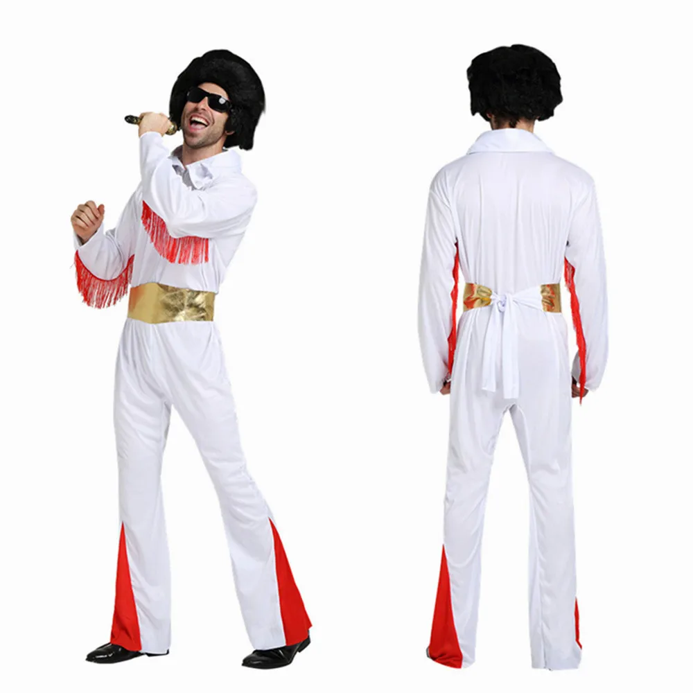 Carnival Retro Rock Aron Cosplay Costumes Super Star Celebrity Clothes ...