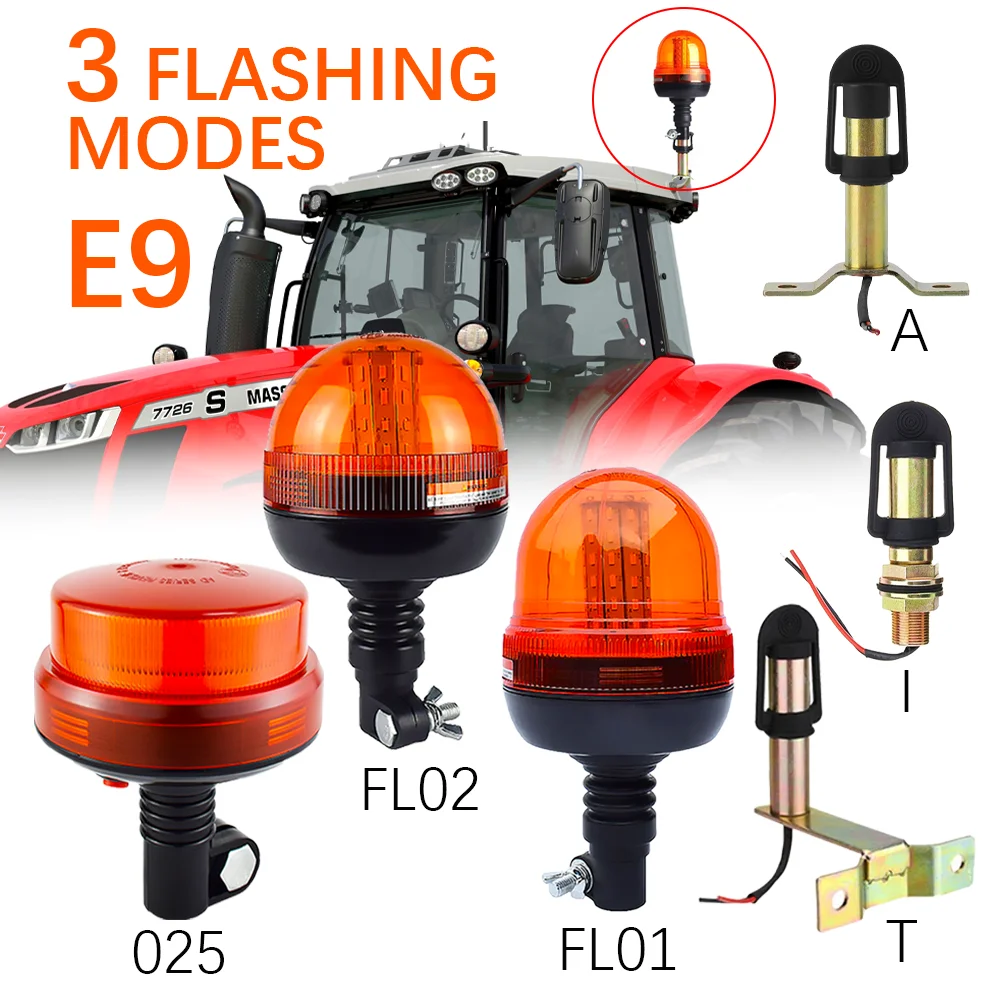 JALN7-LED-Beacon-Warning-Signal-Light-Tractor-Amber-for-John-Deere ...