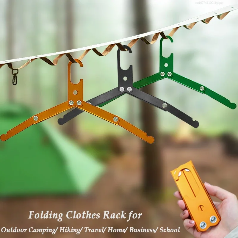 Folding-Clothes-Hanger-Portable-Travel-Outdoor-Camping-Clothes-Drying ...