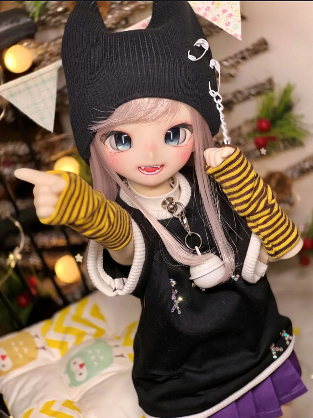 New 1/4 bjd sd doll CocoCat ACGN anime comic resin body mold for girls ...