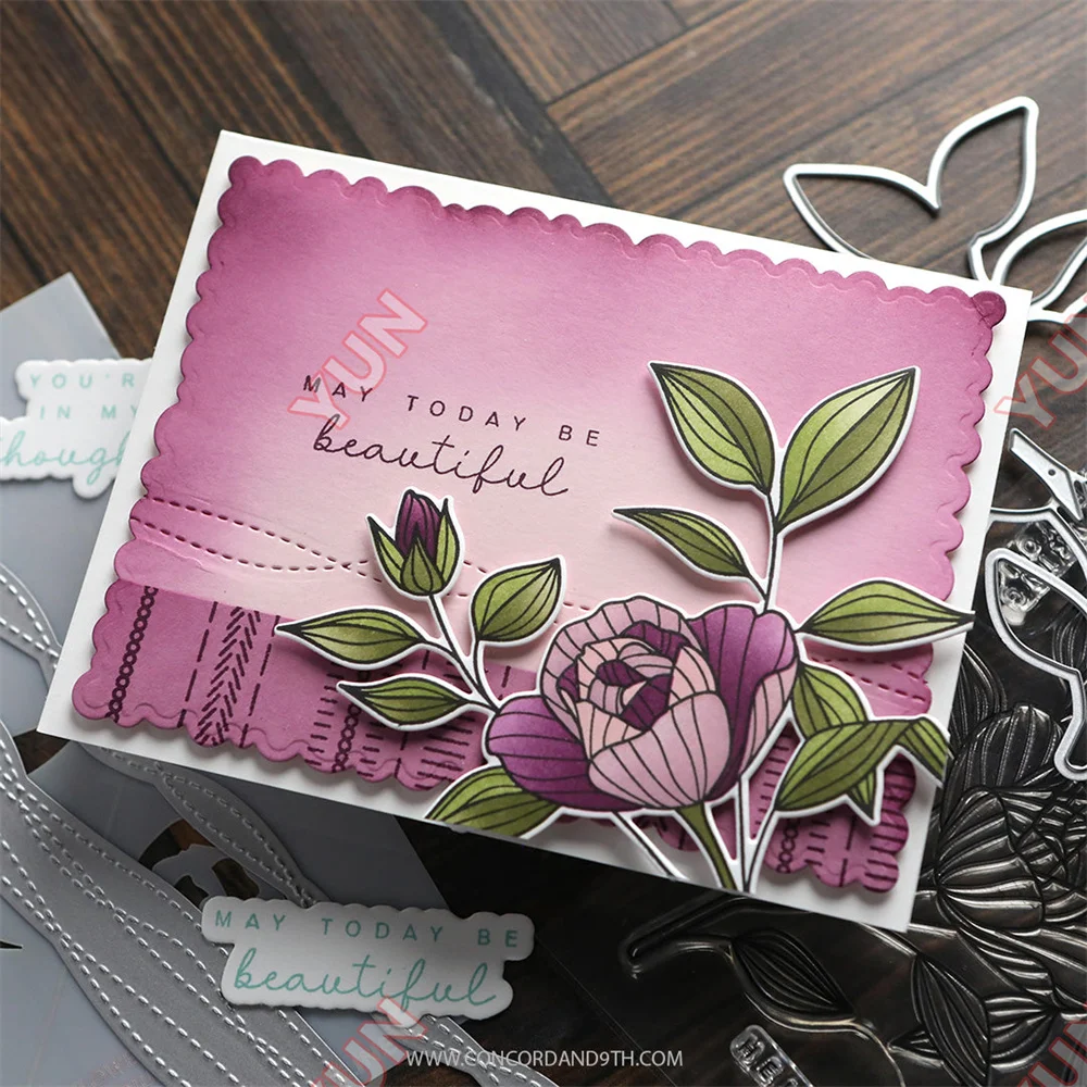 Pop-Up Flower Frame Die Set – Crafting And Beyond