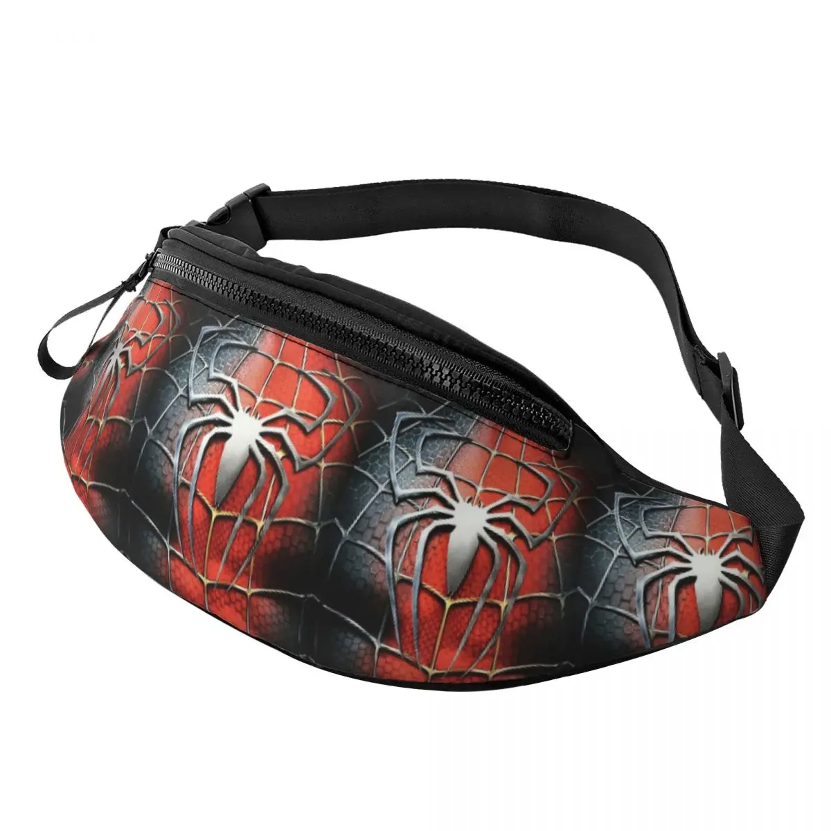 Custom-Spider-Web-Fanny-Pack-Men-Women-Cool-Crossbody-Waist-Bag-for ...