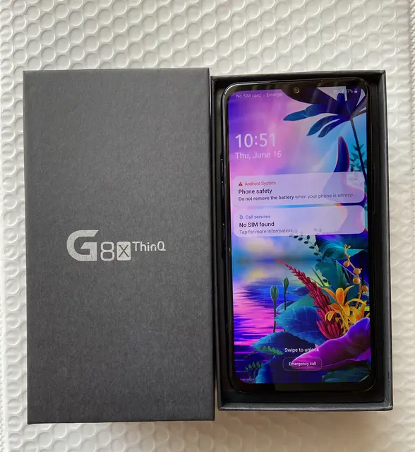 Original Unlocked LG G8X ThinQ Smartphone 6.4” Octa Core 6GB RAM 128GB ...