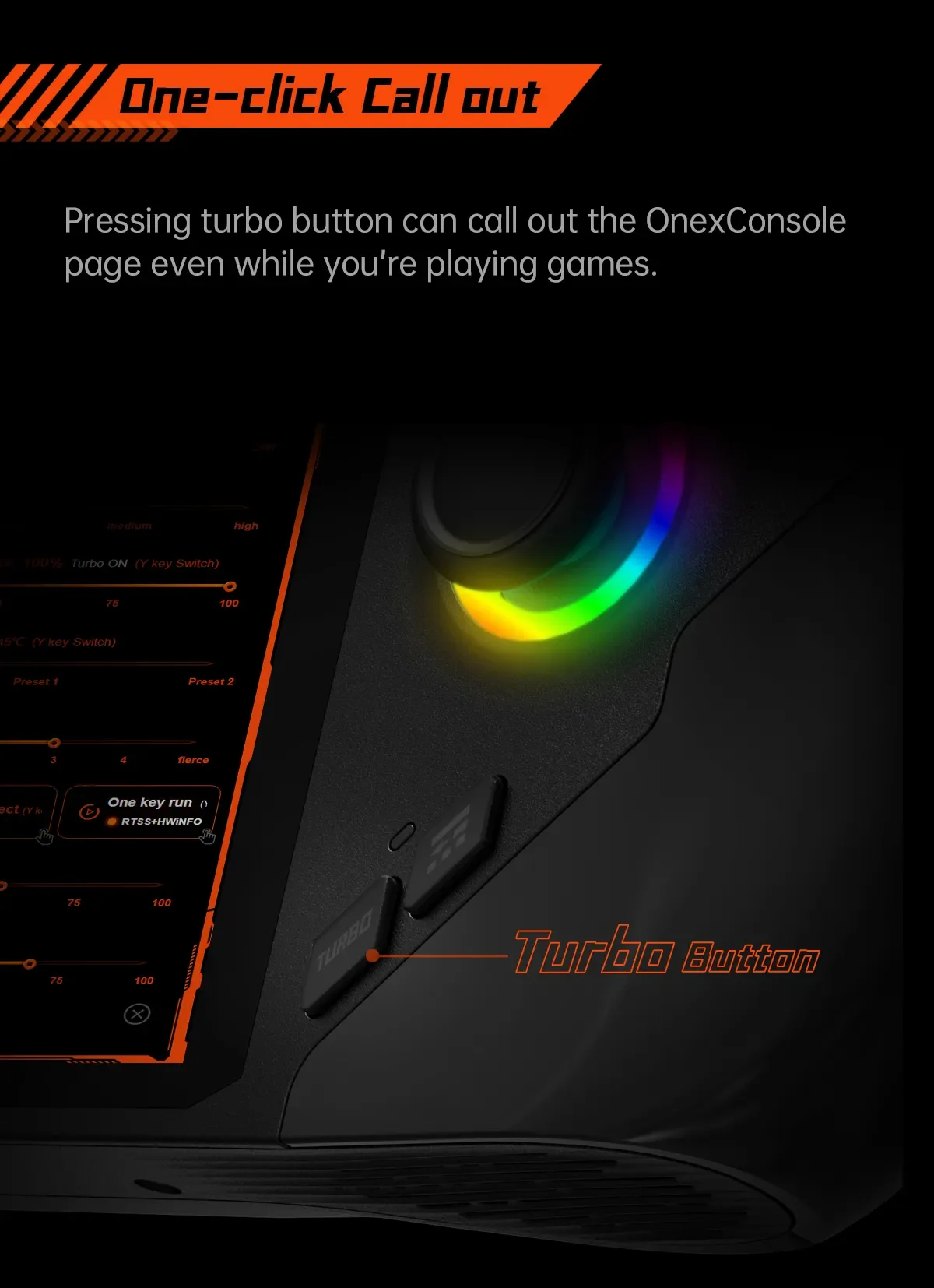 OneXPlayer ONEXFLY F1 7inch 120Hz IPS 1920*1080 Mini Game Console AMD ...