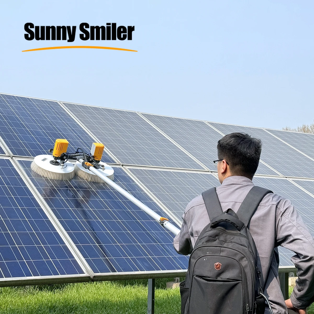 China-Cleaning-Robot-For-Solar-Panel-Solar-Panel-Cleaning-Brush-PV ...