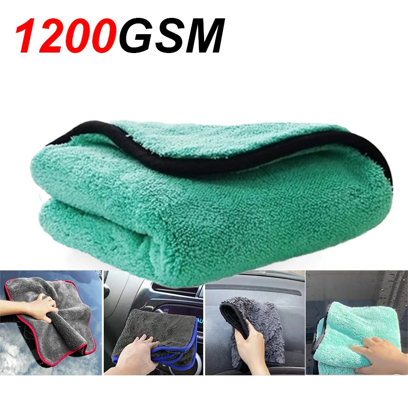 1200GSM-Car-Wash-Microfiber-Towel-Car-Detailing-Micro-Fiber-Rag-Car ...