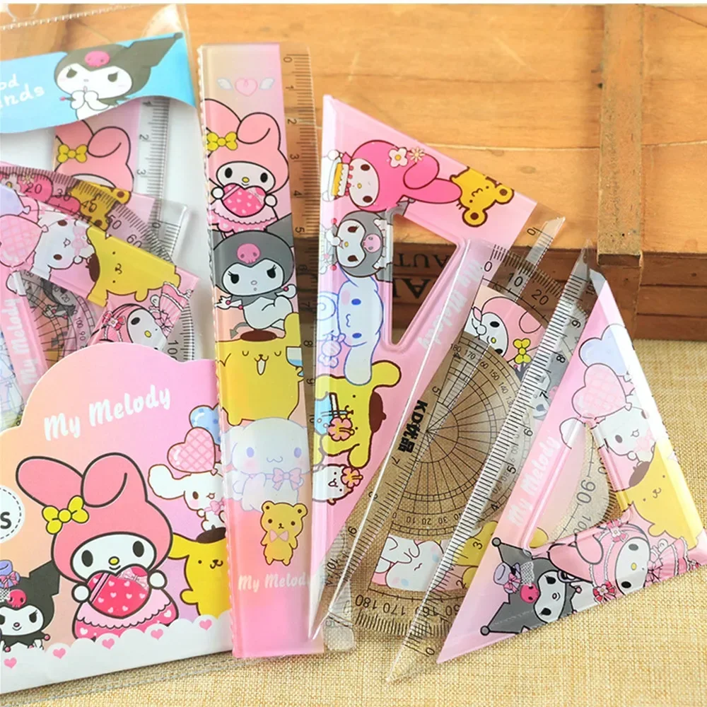 Sanrio-Kawaii-Anime-Cartoon-series-Kuromi-Cinnamoroll-stationery-set ...