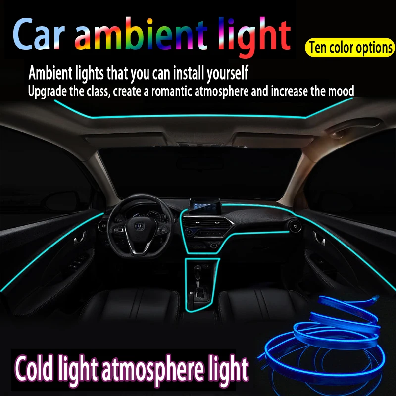 3-Meters-atmosphere-lamps-car-interior-ambient-light-cold-light-line ...