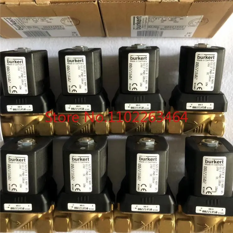 Burkert-Válvula Solenoide de paso de líquido, 6213EV, 00221602/221602, 00221605