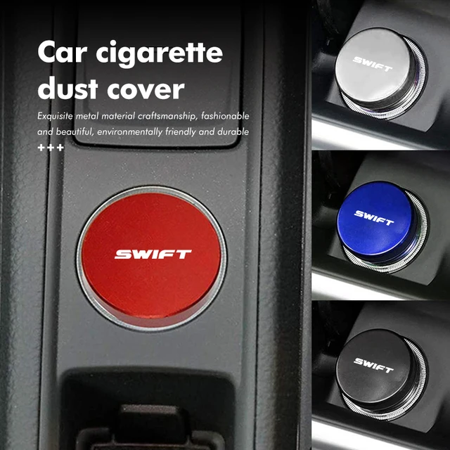 Car Cigarette Lighter Cover Aluminum Alloy Car Cigarette Lighter Plug