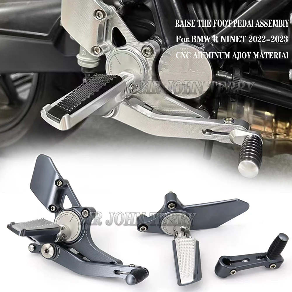 CNC Aluminum Adjustable Motorcycle Foot Pegs Rest Rearset Rear Set For ...