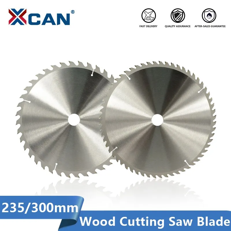XCAN-Wood-Cutting-Disc-235-300mm-Carbide-Tipped-Wood-Blade-24-40-48-60 ...