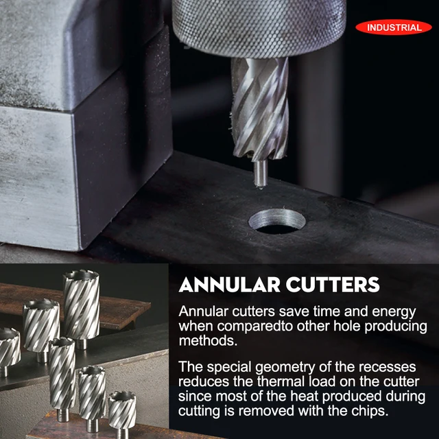 Slugger Bit Annular Cutter Adapters Annular Cutter JESTUOUS 13/16 Inch ...