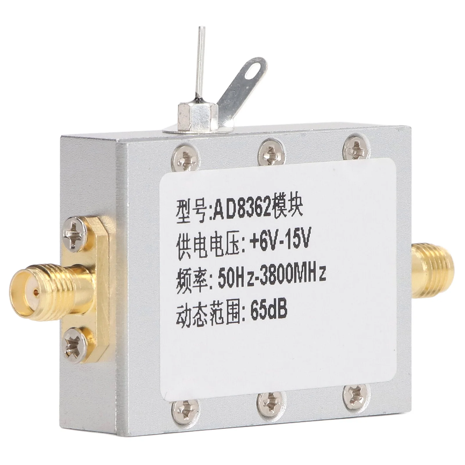 RF Power Meter Logarithmic Frequency Detector ‑75dBm to 16dBm AD8362 ...