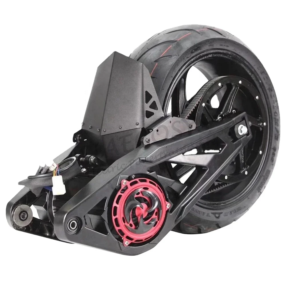 QSMOTOR-14-x-6-0inch-4000W-Rated-138-Mid-Drive-Motor-Kits-Assembly-72V ...