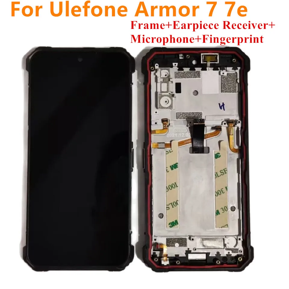 For-Ulefone-Armor-7-7E-Phone-LCD-Display-With-Frame-Touch-Screen ...
