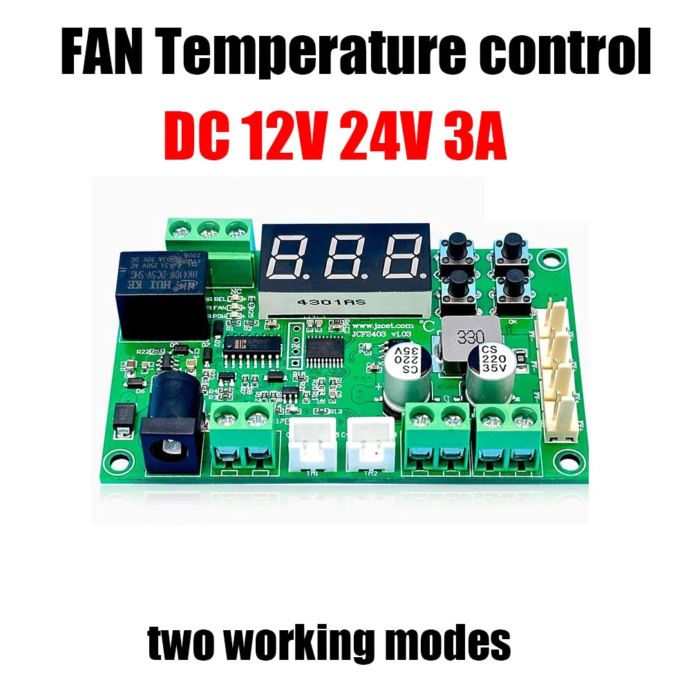 DC-12V-24V-3A-FAN-temperature-control-W-digital-TEMP-display-speed ...