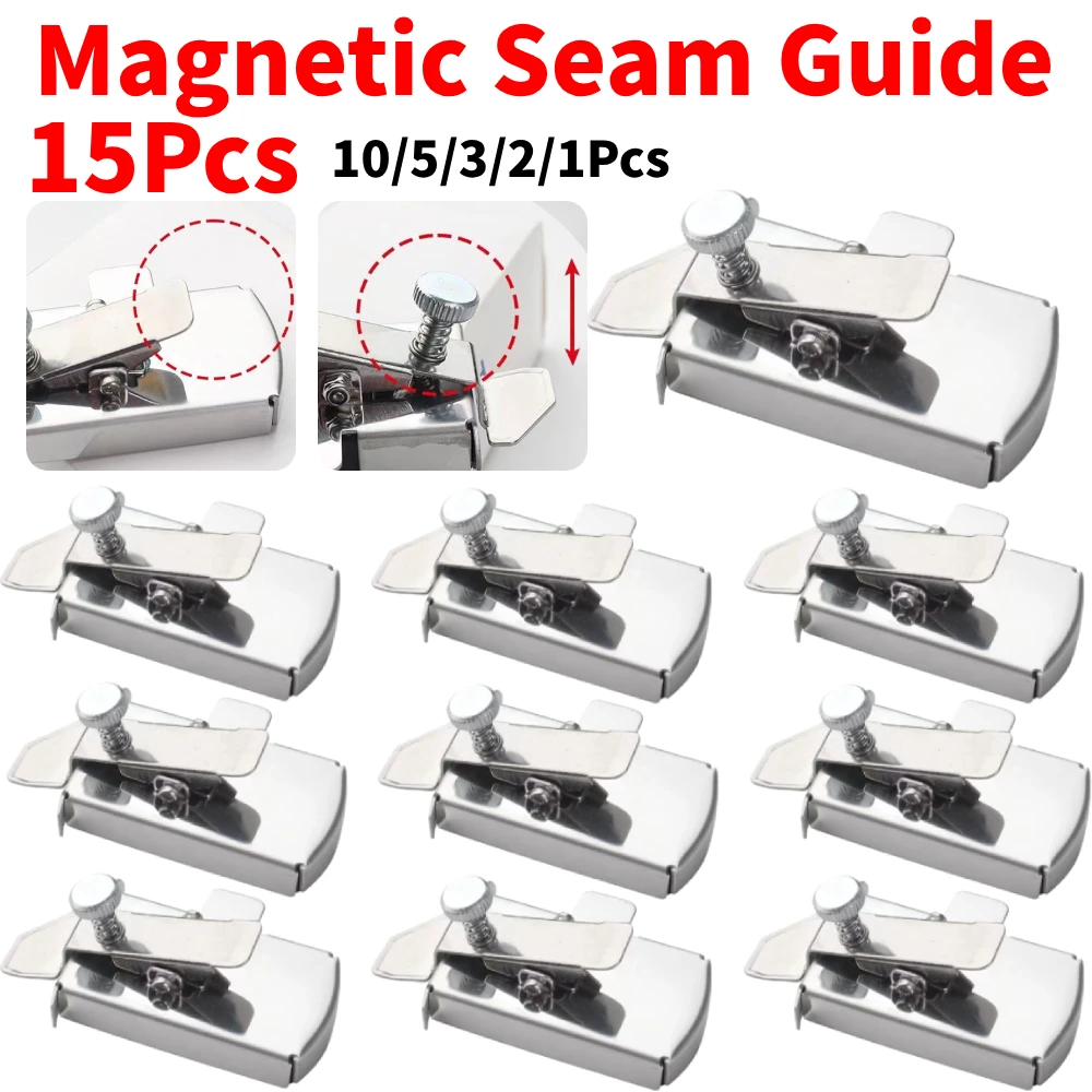 Magnetic-Seam-Guide-Magnet-Gauge-Edge-Locator-Sewing-Machine-Presser ...