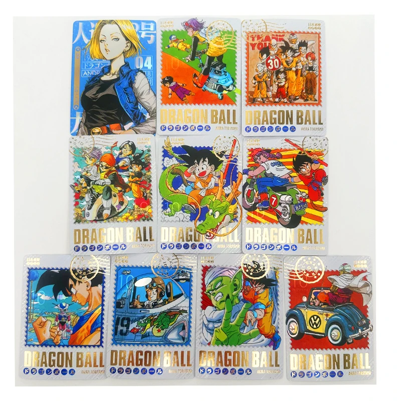 9pcs-set-Dragon-Ball-Z-GT-Android-18-Super-Saiyan-Heroes-Battle-Card ...