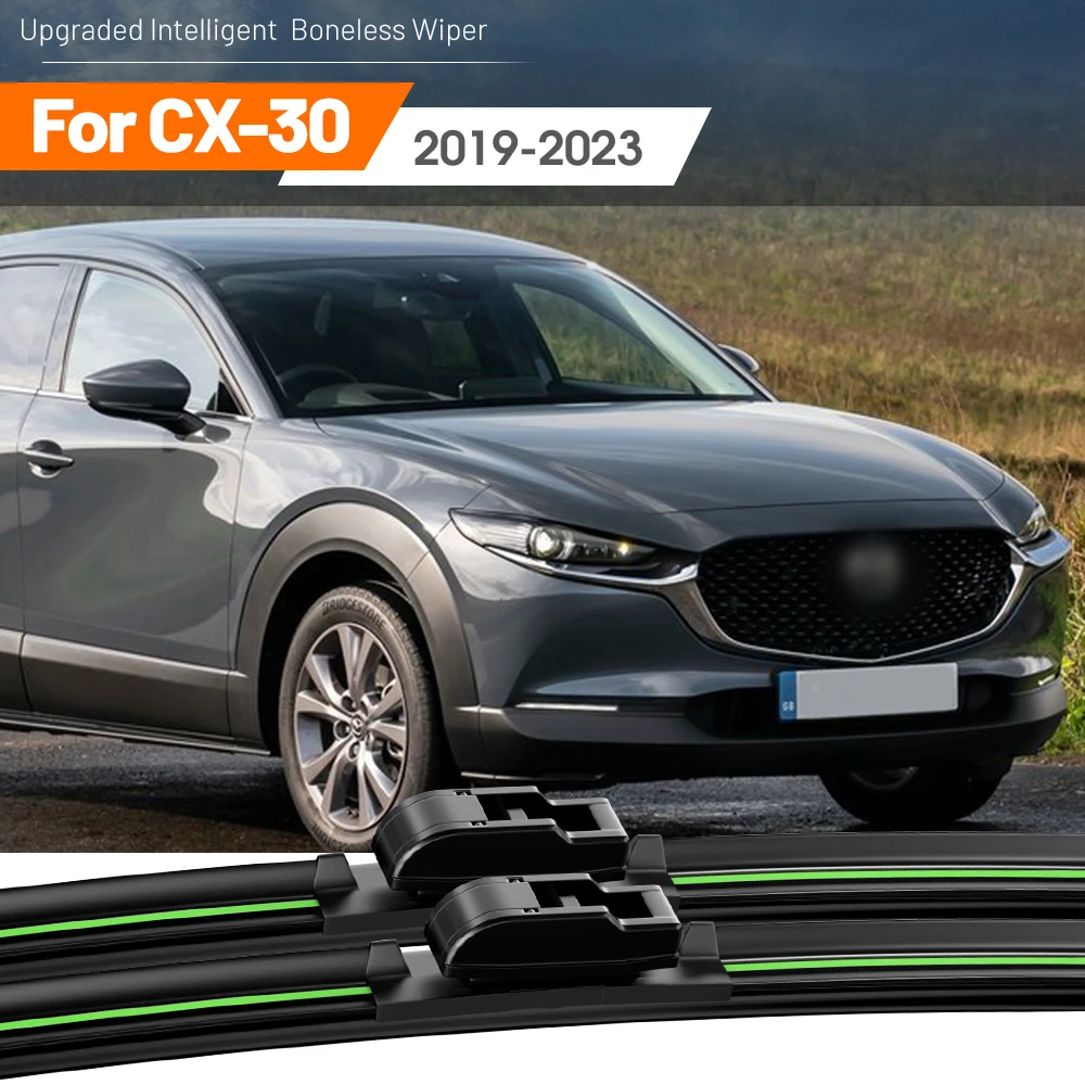 2pcs-For-Mazda-CX-30-CX30-CX-30-2019-2023-Front-Windshield-Wiper-Blades ...