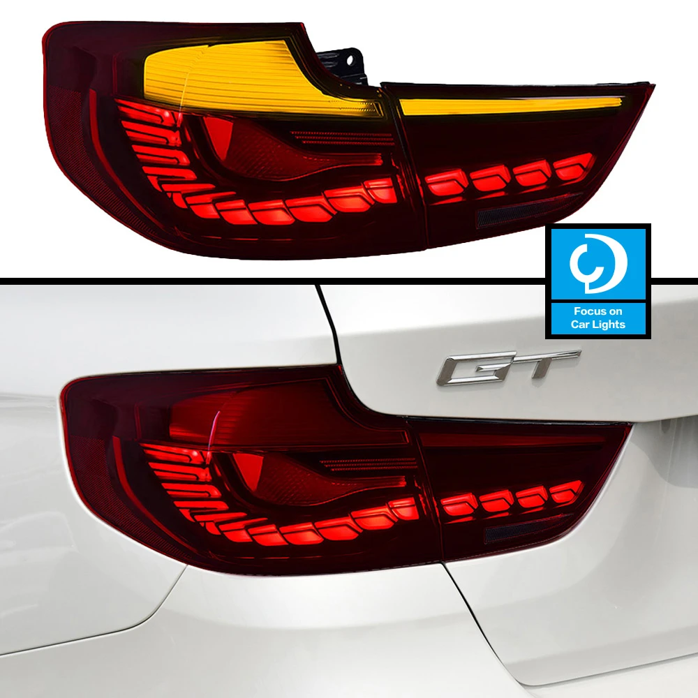Taillights Styling For 3 Series Gt F34 Gts Tail Light Led Drl Running ...