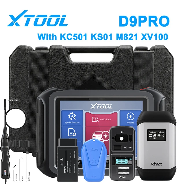 XTOOL D9 Automotive Scan Tool Topology Map Bi-Directional, 57% OFF