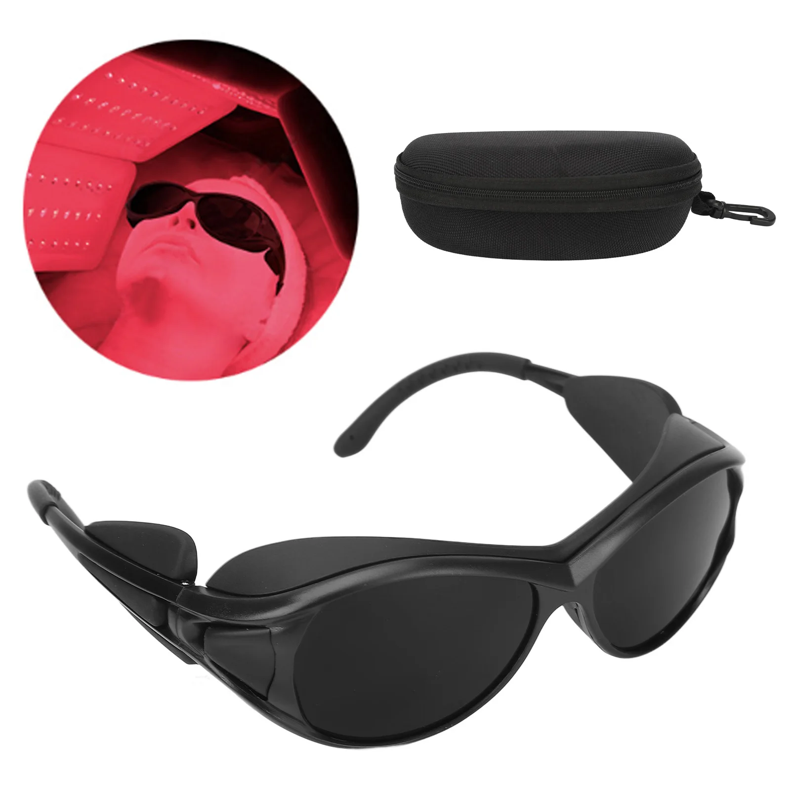 Red-LED-Infrared-Light-Protective-Glasses-Laser-Eyes-Protection-Glasses ...