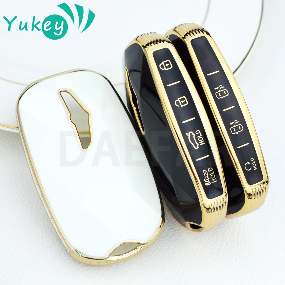 For Hyundai Genesis G90 GV60 G70 G80 EQ900 2022 TPU 7 Buttons Car Smart ...