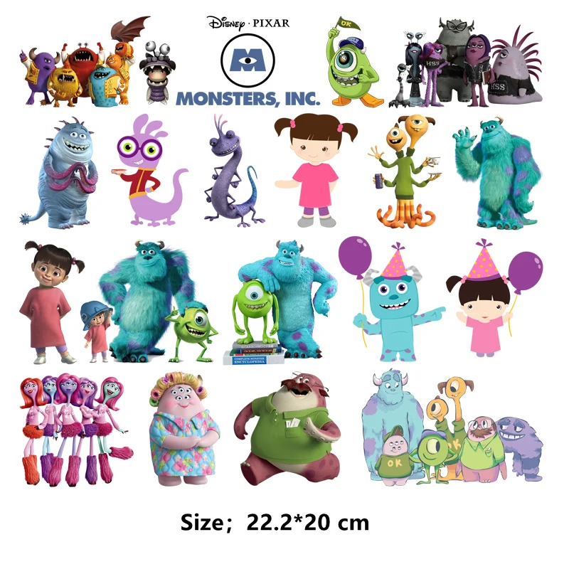 Pixar Monsters Inc Characters