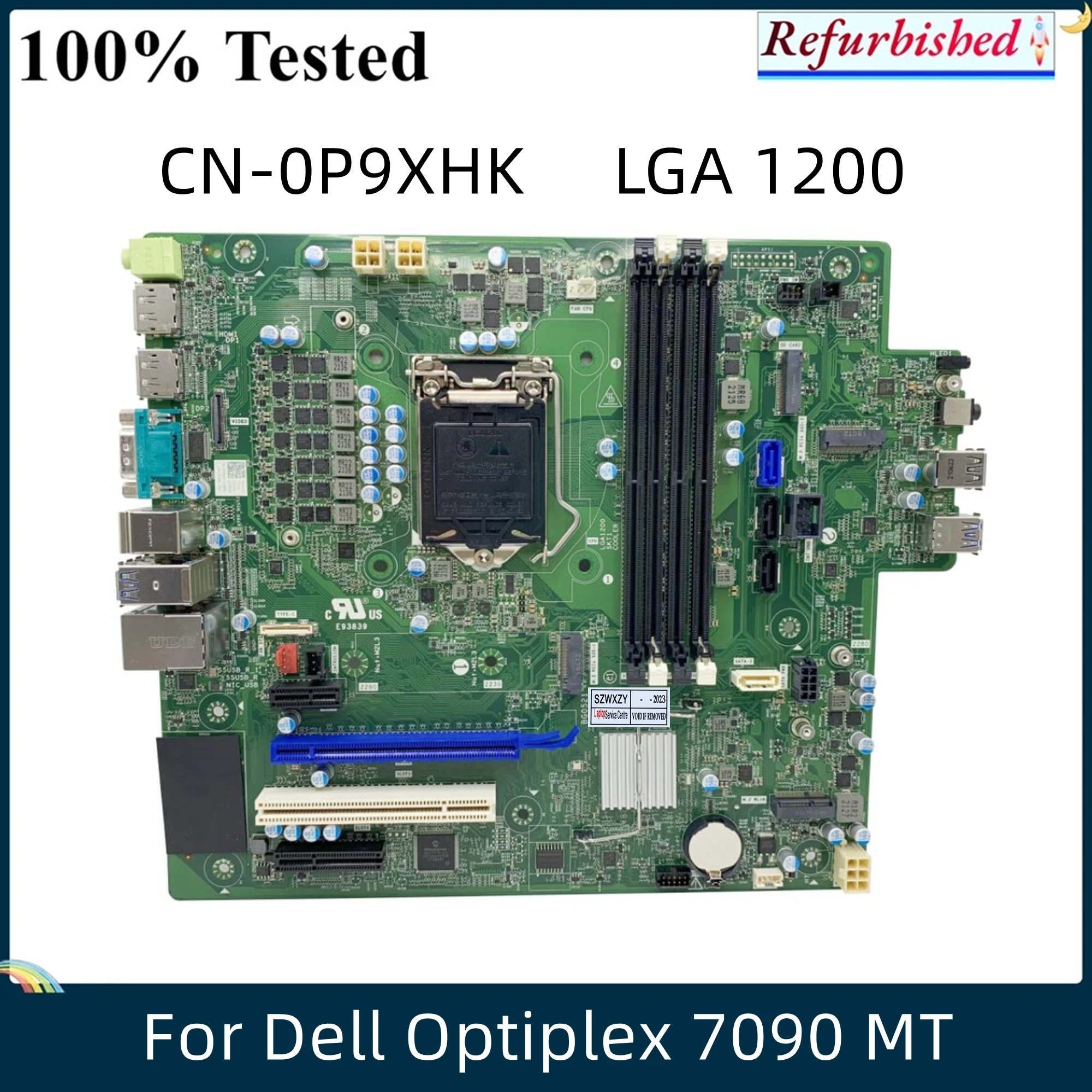 LSC-Refurbished-For-Dell-Optiplex-7090-MT-Desktop-Motherboard-P9XHK ...